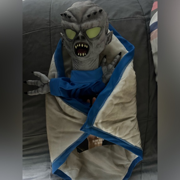 Spirit | Costumes | Spirit Halloween Zombie Alien Baby Hand Puppet ...